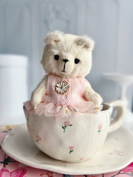 Teddy bear Sara by Tatiana MyTeddyStore - Bear Pile