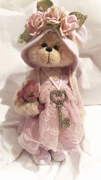 Vintage Rose by Shaz bears - Bear Pile