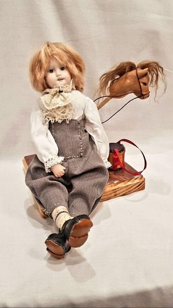 Mitenka with a horse by EginkaT@D - Bear Pile